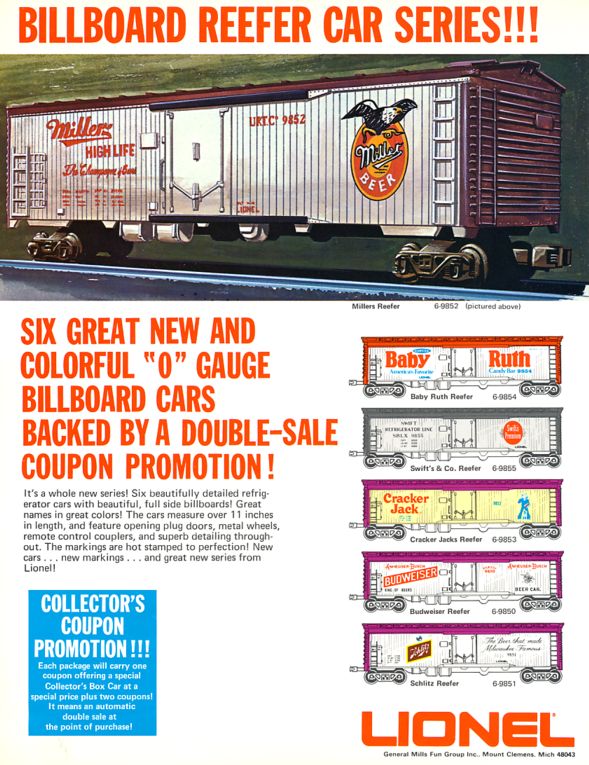 Lionel Consumer Catalogs Digital Archive, 1970 - 1979