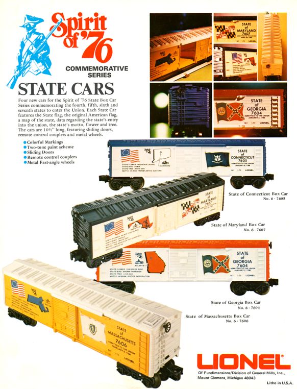 Lionel Consumer Catalogs Digital Archive, 1970 - 1979