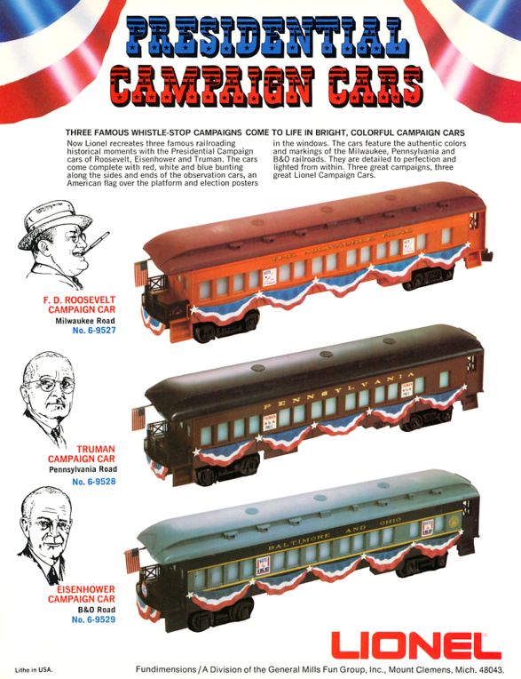 Lionel Consumer Catalogs Digital Archive, 1970 - 1979